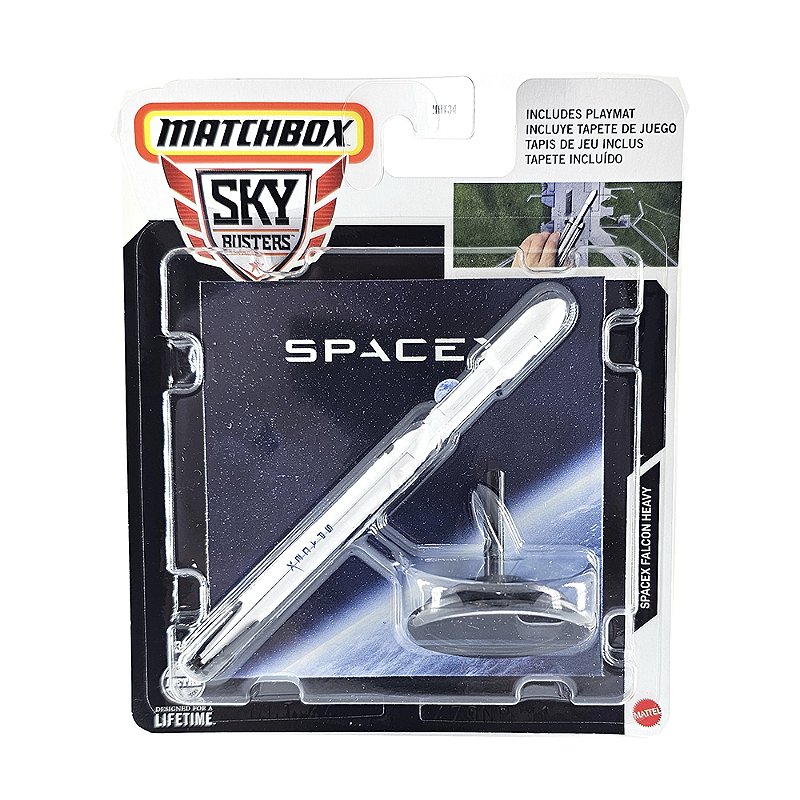 Matchbox Sky Busters Space X Falcon Heavy - Mini Hunts