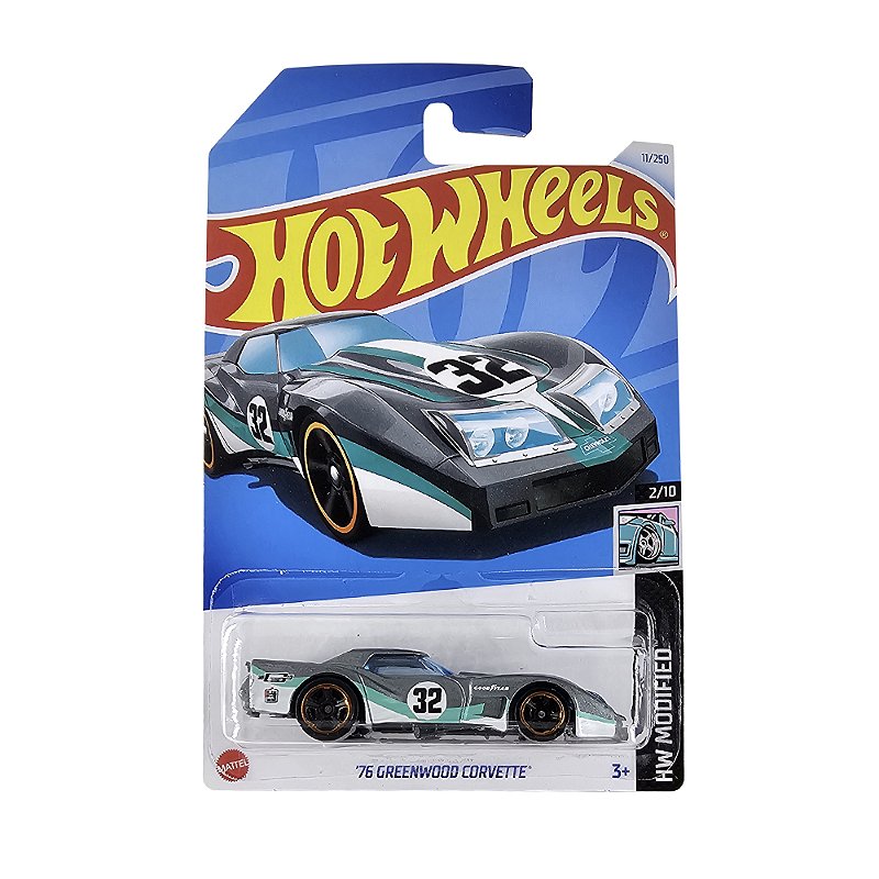 Hot Wheels '76 Greenwood Corvette - Mini Hunts