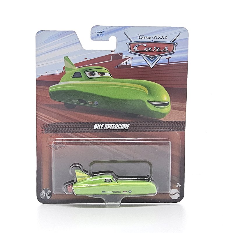 Disney Pixar Cars Nile Speedcone - Cars On The Road - Mini Hunts