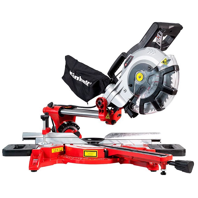 Serra Esquadria Dupla Inclinação Telescópica 210mm 1800W Einhell TC-SM ...