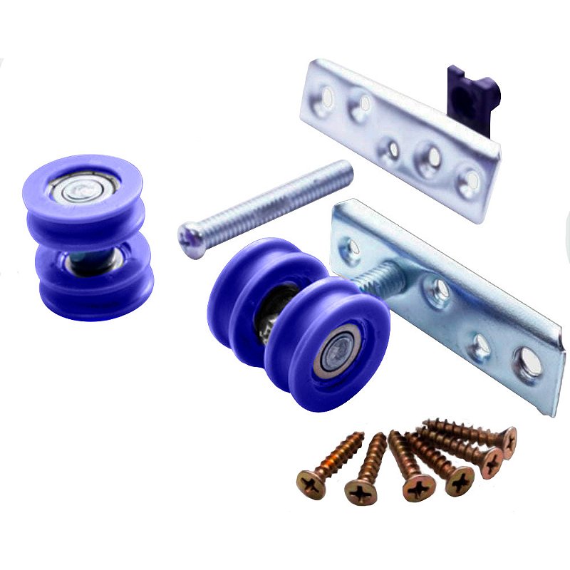 Kit Roldana para Porta de Correr 2 Rodas Libra - Arcazul Ferramentas ...