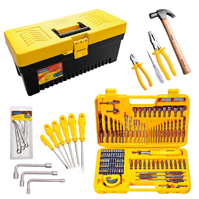 Kit de Ferramentas 130 Peças com Maleta Tramontina - Arcazul ...