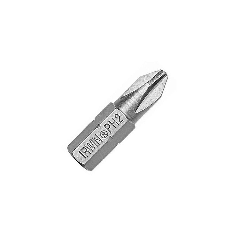 Ponteira Insert Bit Phillips Ph2 1/4'' x 50mm Irwin IW12888 Avulso - Arcazul Ferramentas ...