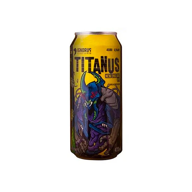 CERVEJA IGNORUS TITANUS 45 - LATA 473ml - Bera Brasil - Essa é a nossa ...