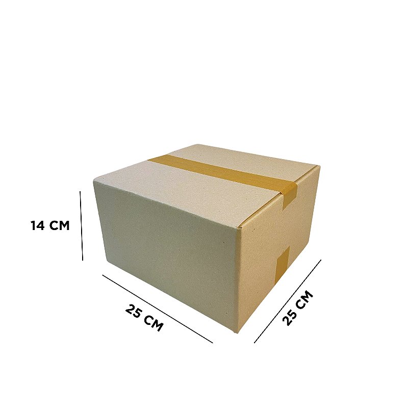 CAIXA MALETA Nº 06 - 25X25X14 - Salles Embalagens de Papelão - Caixas ...