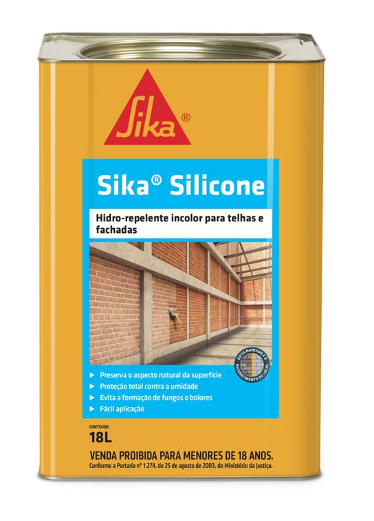 Sika Silicone Lata 18lts - Impercid Impermeabilizantes