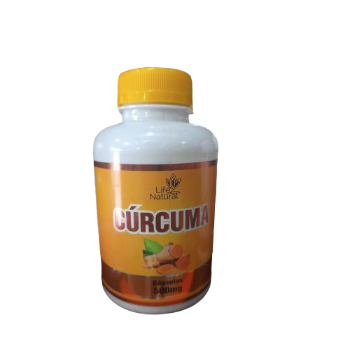 CURCUMA 60 CAPSULAS - LIFE NATURAL - Empório Equilibrio Saúde