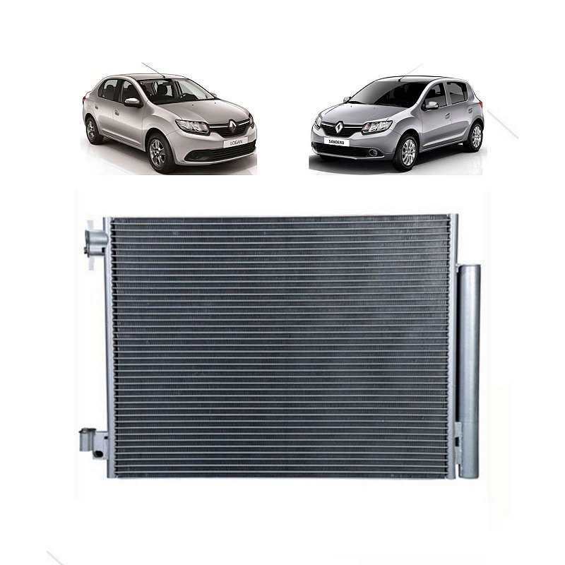 Condensador Renault Logan 1.0 1.6 2017 2018 2019 2020 - Radiar ar ...