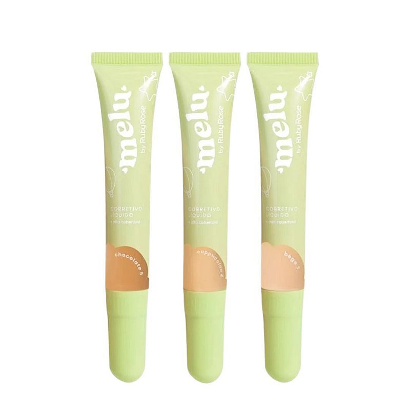Corretivo Liquido Melu 11ml - Ruby Rose - Make Lovely