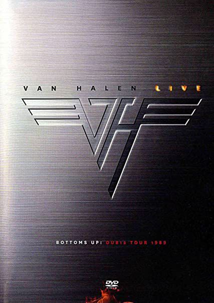 VAN HALEN - LIVE (BOTTOMS UP: OU812 TOUR 1989) - DVD - Baratos Afins