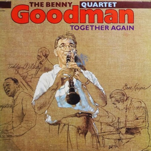 BENNY GOODMAN - TOGETHER AGAIN- LP - Baratos Afins