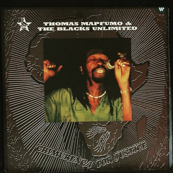 THOMAS MAPFUMO & THE BLACKS... - CHIMURENGA FOR JUSTICE- LP - Baratos Afins