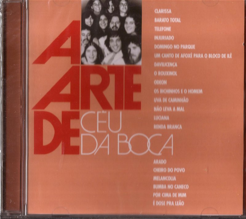 CÉU DA BOCA - A ARTE DE CÉU DA BOCA - CD - Baratos Afins