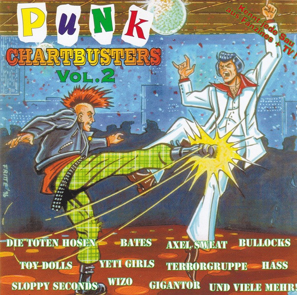 PUNK CHARTBUSTERS VOL.2 - CD - Baratos Afins