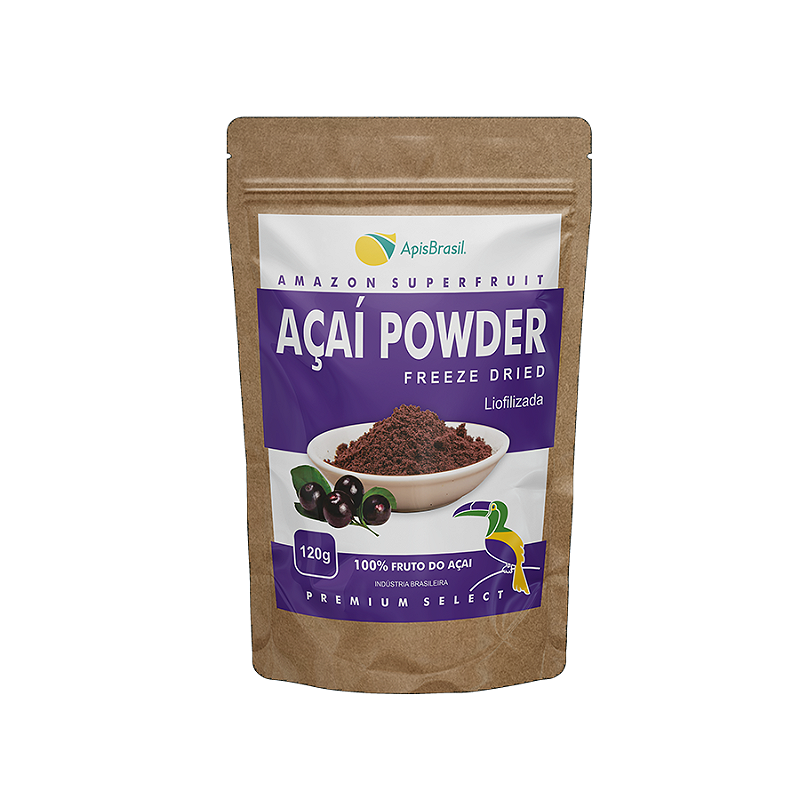 Açaí Powder ApisBrasil® – Energia e Antioxidantes Naturais - Apis Brasil