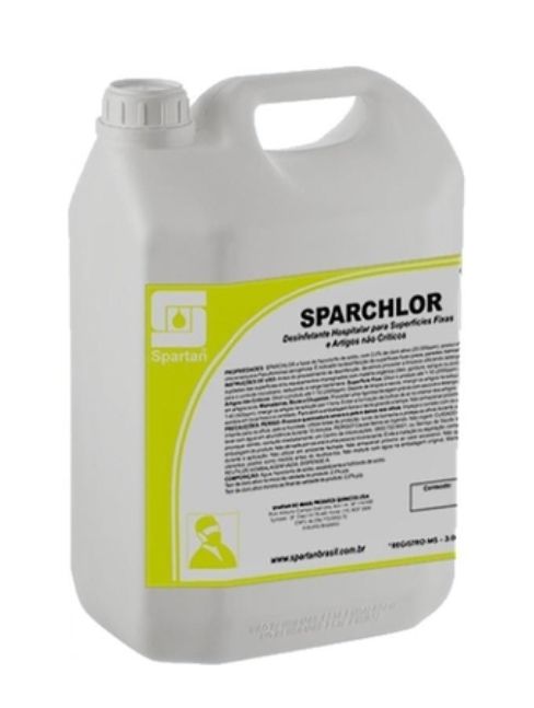Desinfetante Hospitalar Sparchlor 5 Litros - Spartan | Jm Imper - JM ...