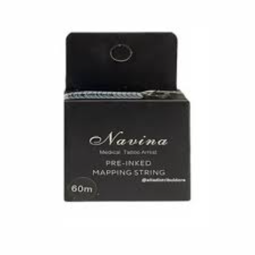 Linha Para Marcação De Sobrancelha Preta 60m Navina Oba Cílios