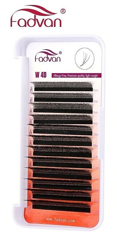 Cilios Fadvan 4Dw Volume Egipcio - Efeito Fox - Oba Cílios