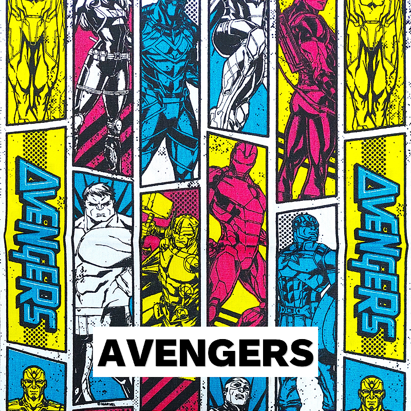 Tecido Tricoline Estampado 100% Algodão Marvel Fernando Maluhy - Jully ...