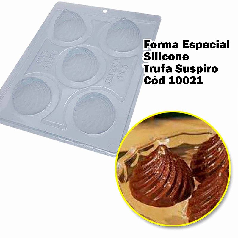 Forma Espec c Silicone Trufa Suspiro Cód 10021 -BWB - Tudo para sua ...