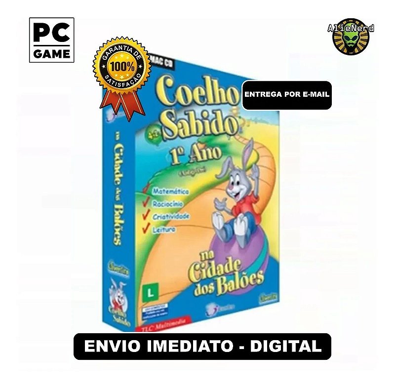 [Digital] Coelho Sabido 1º Ano (Antigo Pré) Na Cidade dos Balões - 32/ ...