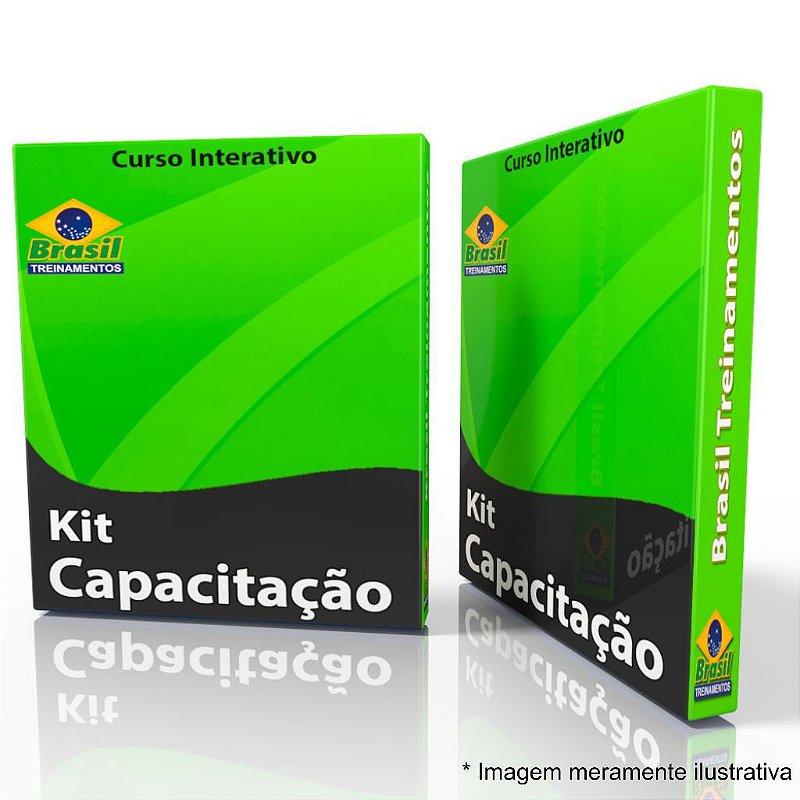Kit Curso Profissionalizante Capacitação - Brasil Treinamentos