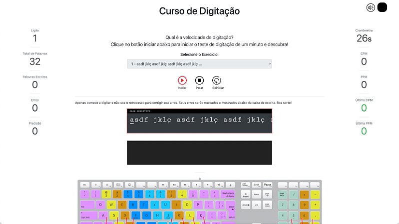 Curso de Digitação - Brasil Treinamentos