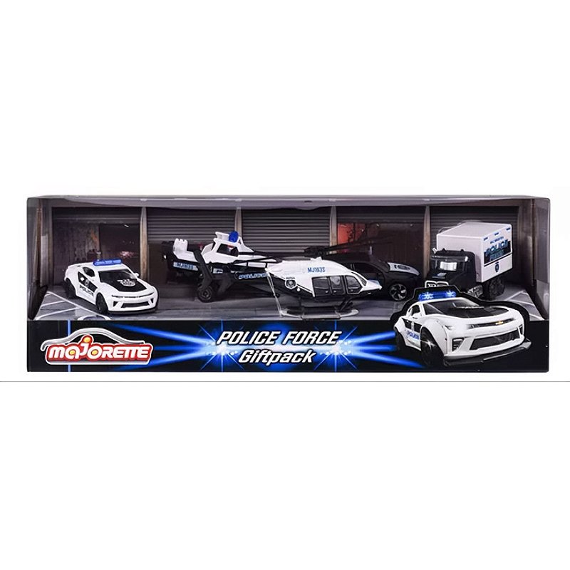 Majorette Police Force Cars Giftpack 1:64 Die Cast - AutoMOTIVO Store