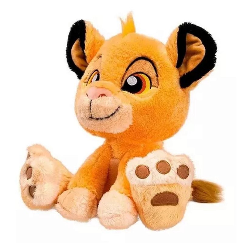 Pelúcia Oficial Disney Simba Big Feet - Fun 45cm - AutoMOTIVO Store