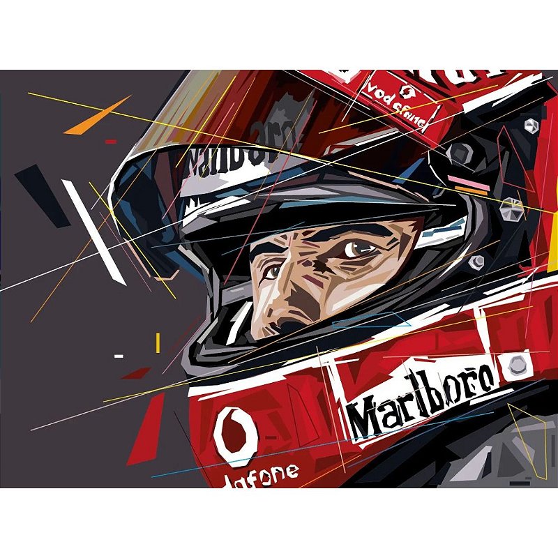 Quadro Michael Schumacher - Limited Edition - AutoMOTIVO Store