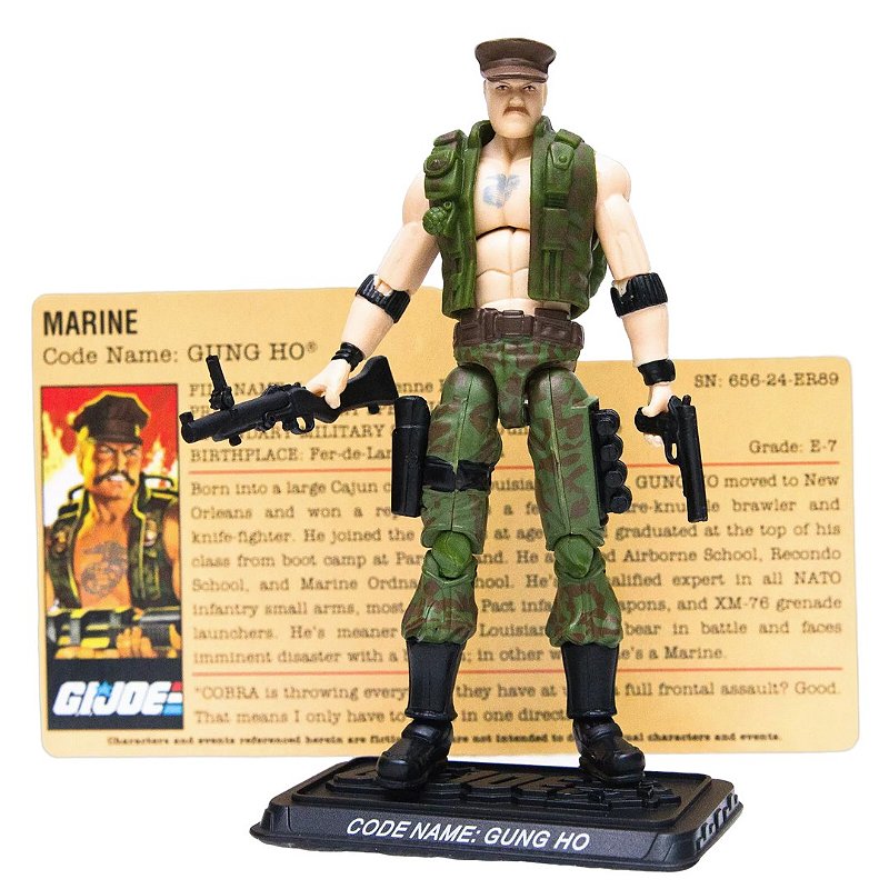 Gijoe 25th Anniversary Action Marine - Gung-ho - AutoMOTIVO Store