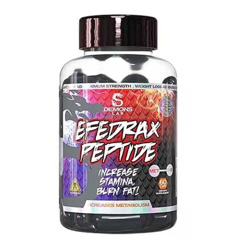 Efedrax Peptide 60 Caps 25Mg - Demons Lab - Taurene Suplementos