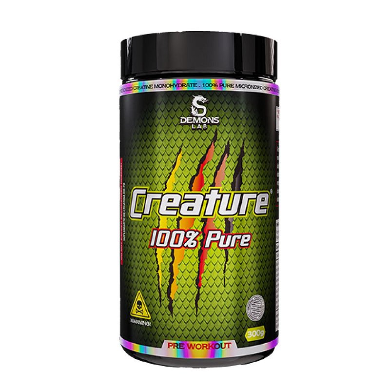 Creatina Creature 100% Pure 300g - Demons Lab - Taurene Suplementos