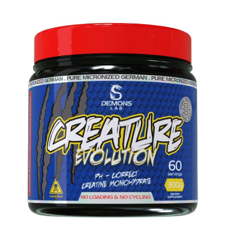 Creatina Creature Evolution 300g - Demons Lab - Taurene Suplementos