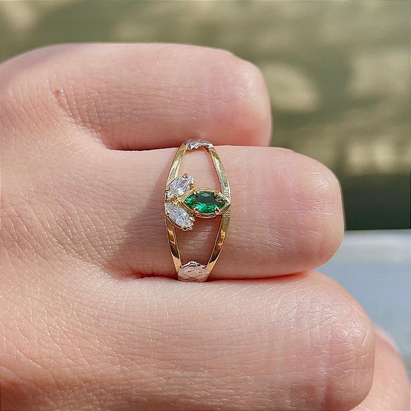 VL 700 - Anel de Formatura em Ouro Amarelo 18K - Valentim Joias e Alianças