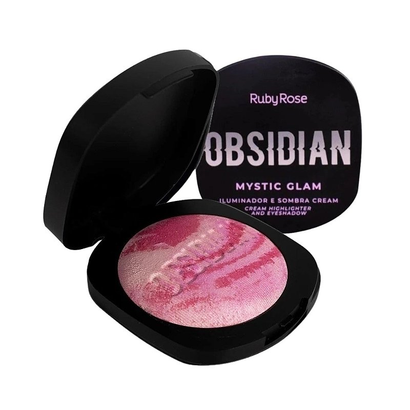 Blush Carved In Marble Obsidian - Ruby Rose - Vintage Make Beauty