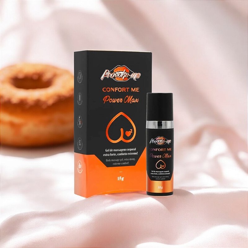 Gel Dessensibilizante Anal Confort Me Power Max com Vitamina E – 17g ...