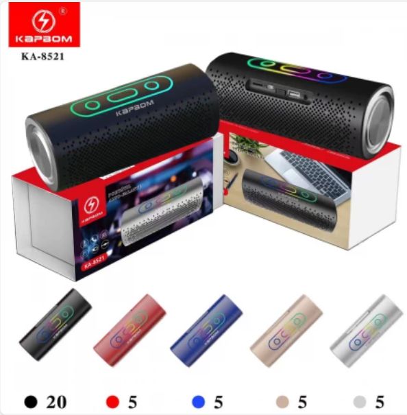 CAIXA DE SOM C/BLUETOOTH KAPBOM - KA-8521 - Rosa de Saron - Papelaria e ...