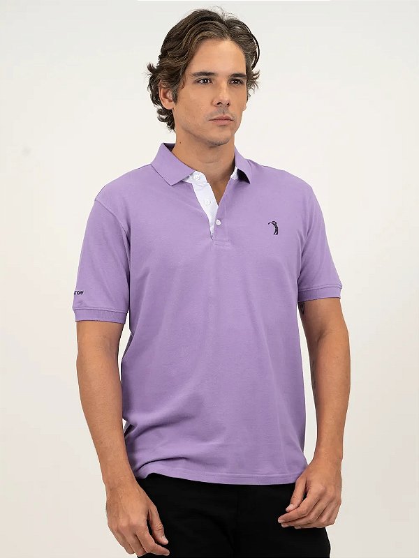Polo Piquet Hortencia Aleatory - Casa das Camisas