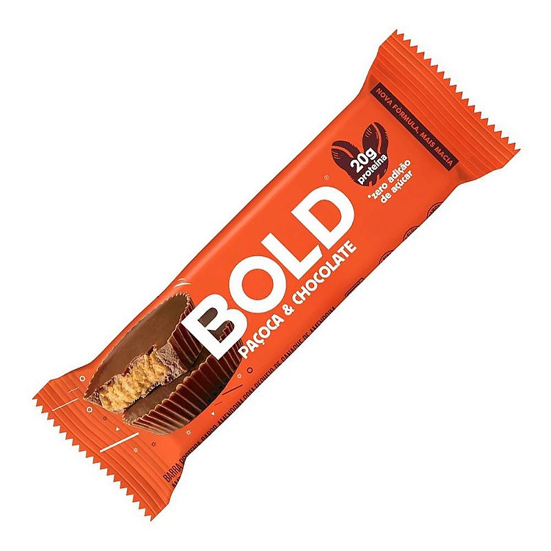 Bold Bar Paçoca e Chocolate 60g Unidade | Empório & Cia - Empório & Cia ...
