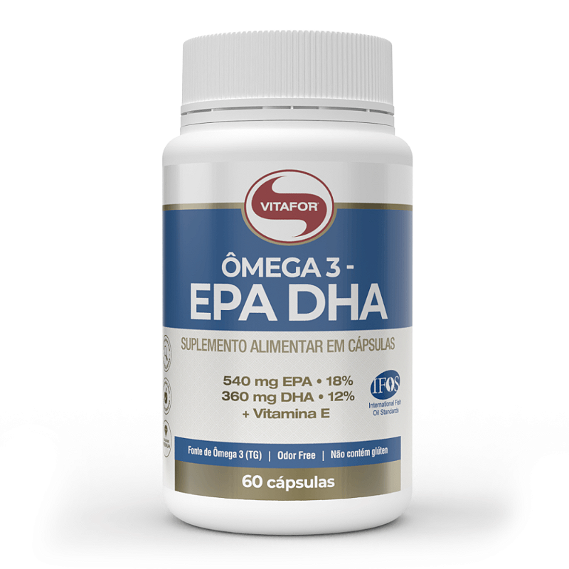 Ômega 3 Epa Dha Vitafort 60 Cápsulas - Empório & Cia Produtos Naturais