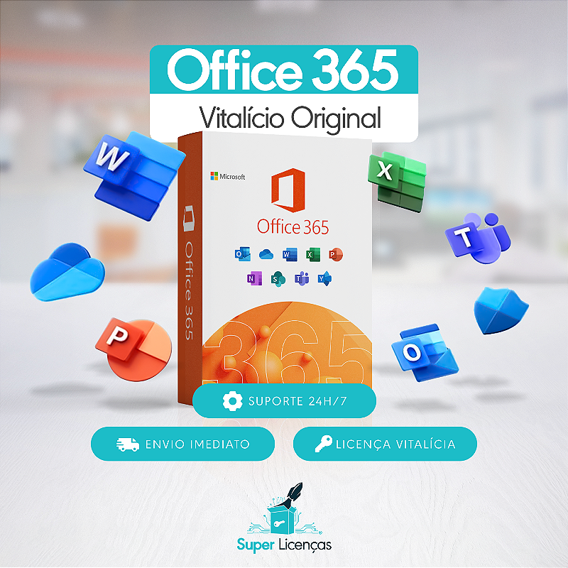 Office 365 – Envio Instantâneo Genuino Original - Super Licenças