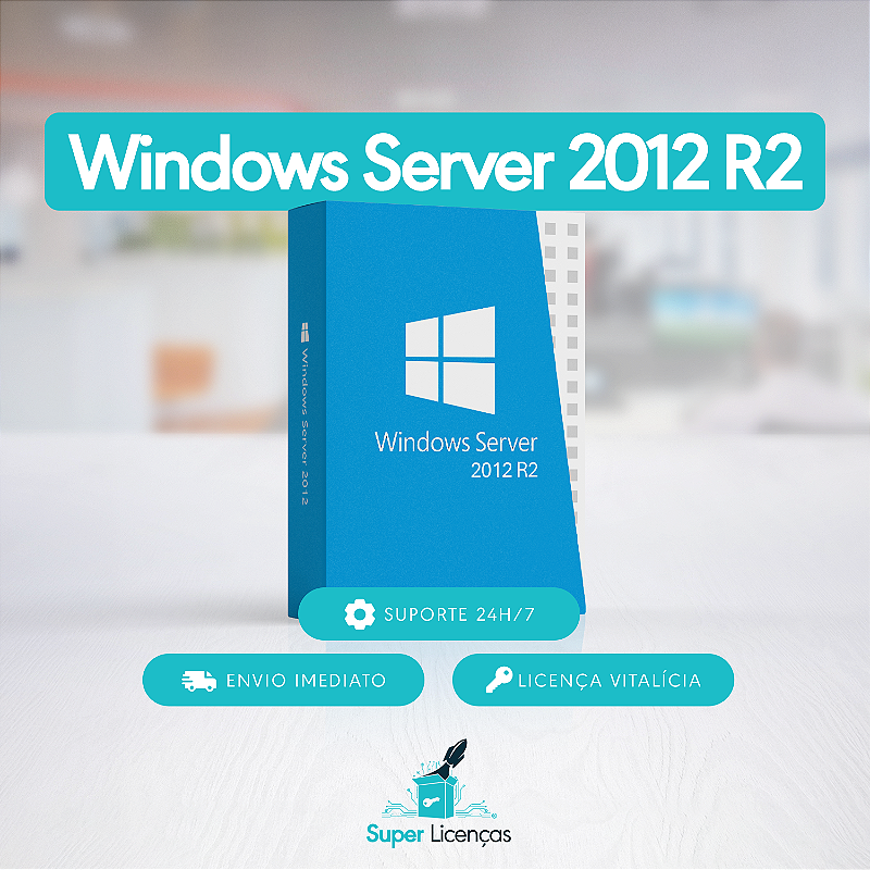 MICROSOFT WINDOWS SERVER 2012 R2 STANDARD PORTUGUÊS (PT-BR) - LICENÇA ...