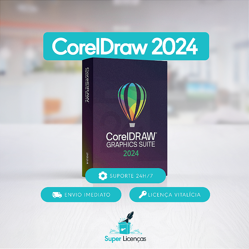 CorelDRAW Graphics Suite 2024 para Windows e MAC Vitalício – Entrega ...