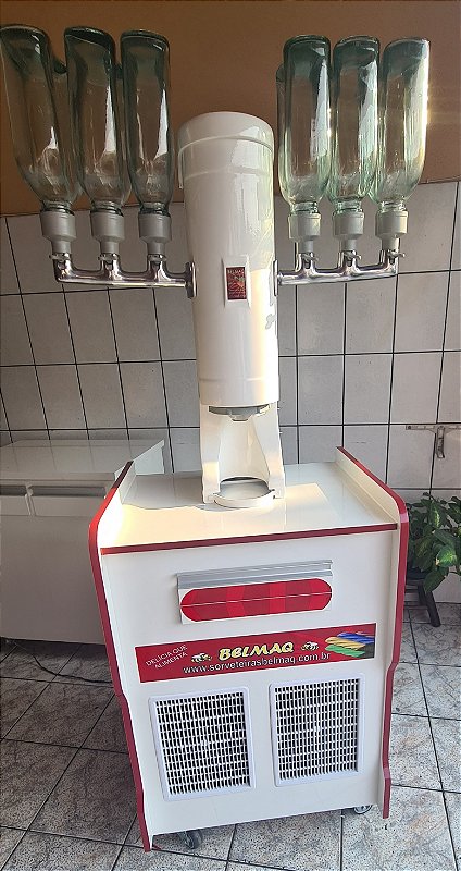 MAQUINA PARA SORVETE 6 SABORES - Belmaq