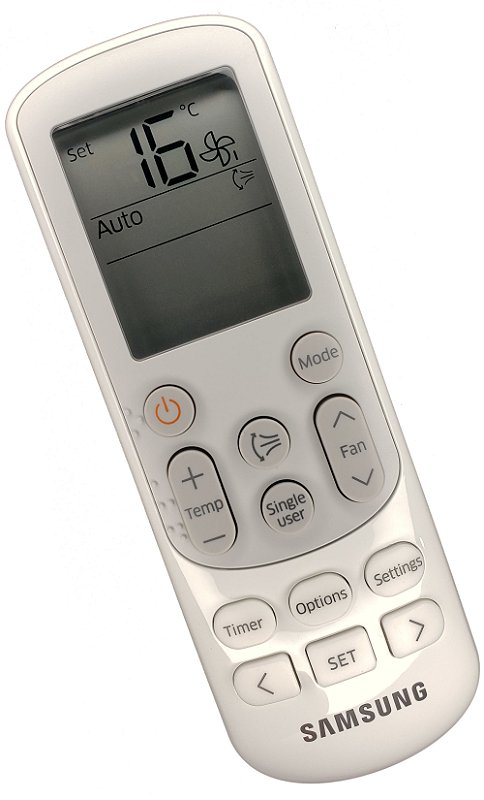 Controle Remoto Ar Condicionado Samsung - GFTech Acessórios