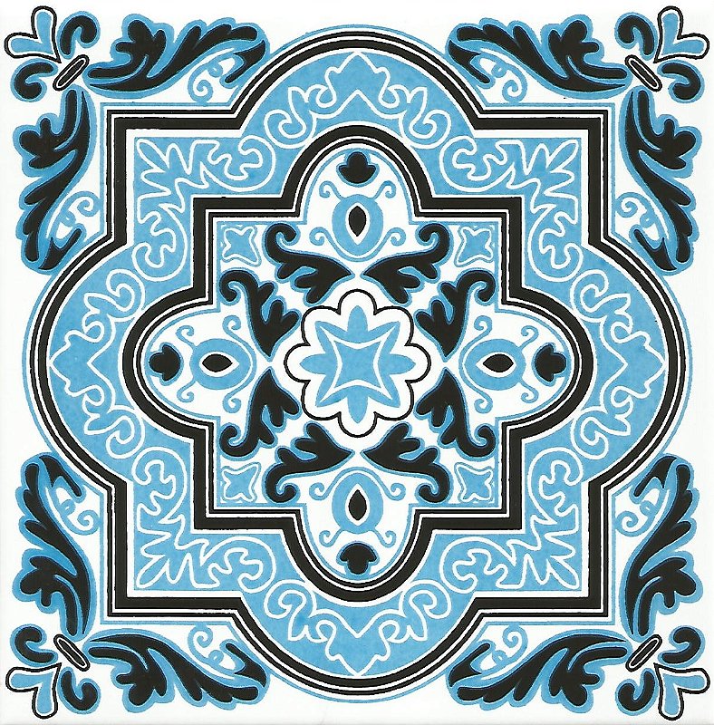 AZ 147 CECRISA 3,77mm - Azulejos Retrô