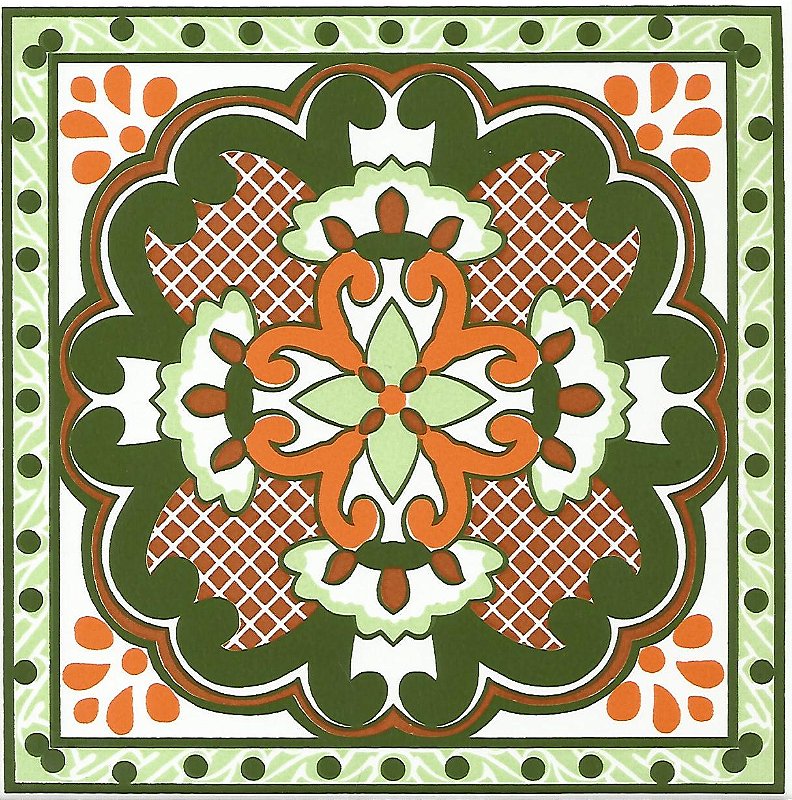 AZ 146A CECRISA 3,77mm - Azulejos Retrô