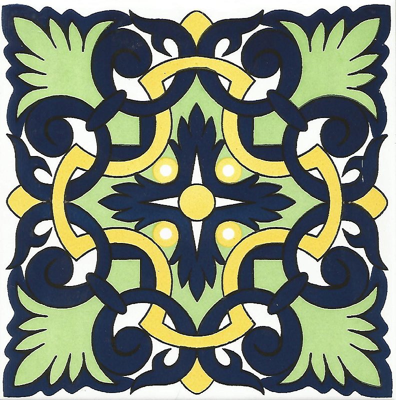 AZ 145 CECRISA 3,77mm - Azulejos Retrô