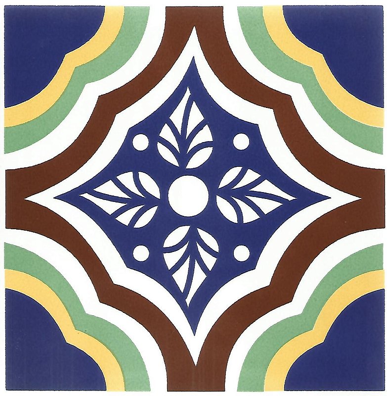 AZ 064 CECRISA 3,77mm - Azulejos Retrô
